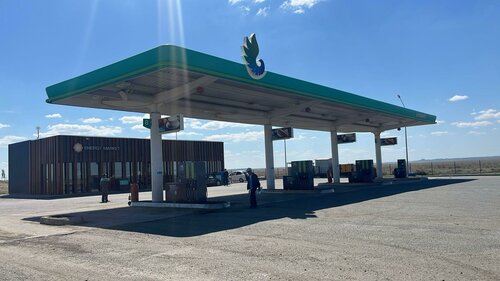 Benzin istasyonu Gasenergy, Aktöbe eyaleti, foto
