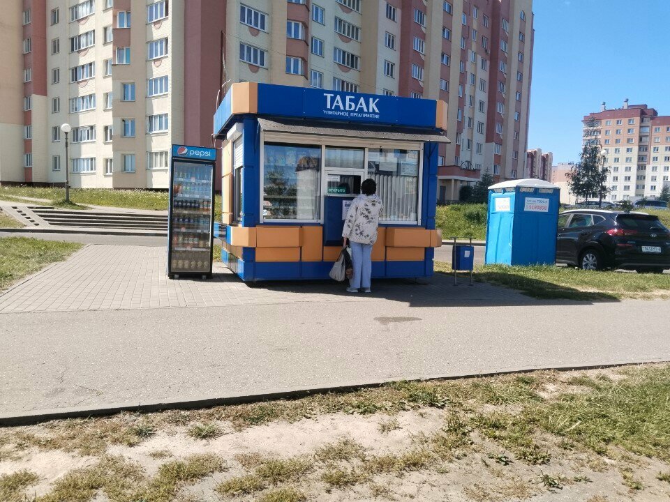 Tütün, sigara mağazaları Табак, Grodno, foto