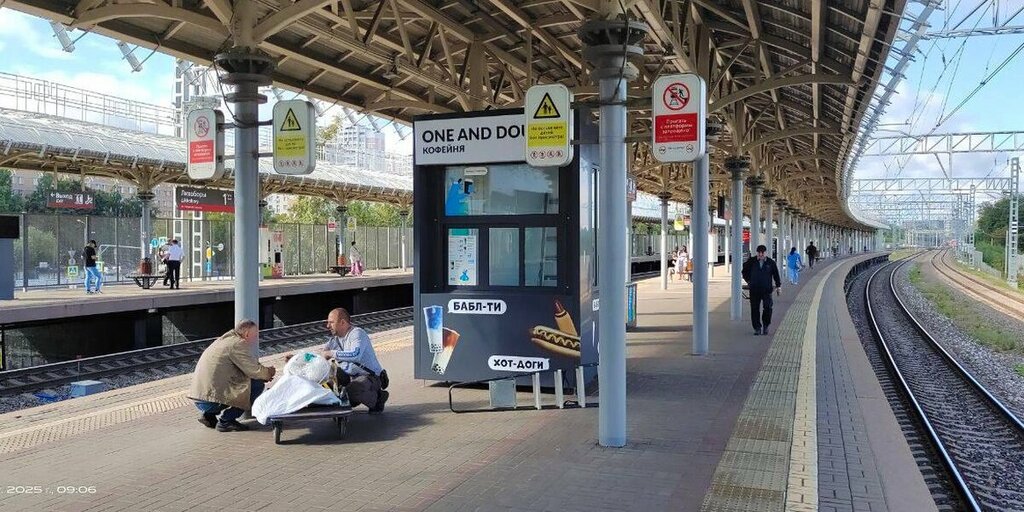 Kahve dükkanları One and Double, Moskova, foto