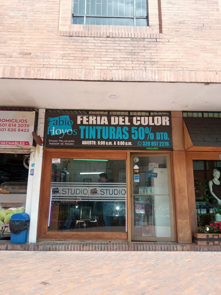Kuaförler Fabio Hoyos Peluquería, Bogota, foto
