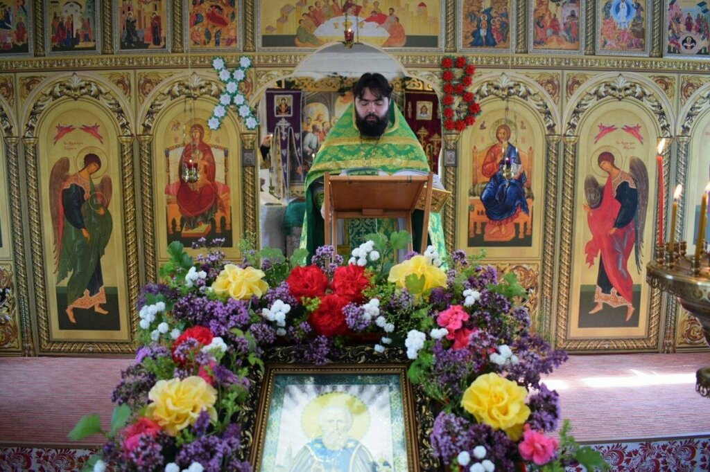 Ortodoks kiliseleri Церковь Сергия Радонежского в селе Инзер, Başkurdistan, foto