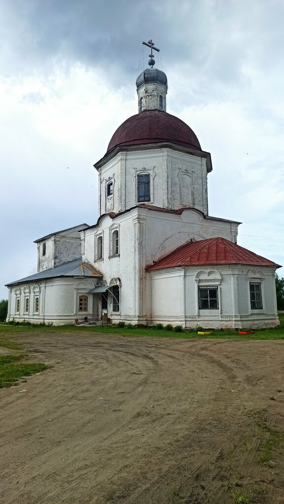 Ortodoks kiliseleri Church of the Life-Giving Trinity, Vologodskaya oblastı, foto