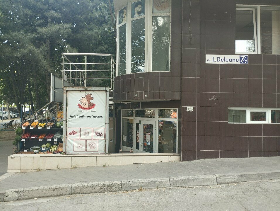 Kasap, şarküteri Diaconu meat, Kişinev, foto