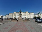 Railway station (Privokzalnaya Square No:1к1, Orenburg), tren garları  Orenburg'dan
