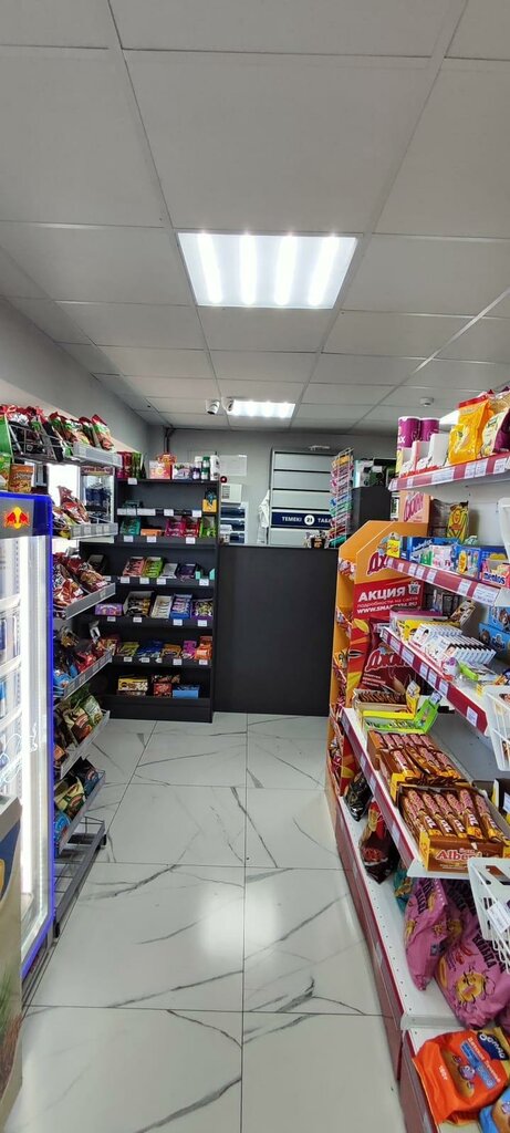 Benzin istasyonu Bts Petroleum, Akmola eyaleti, foto