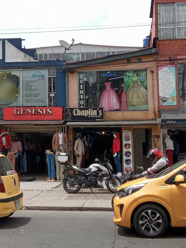 Giyim mağazası Chaplin’s moda urbana, Bogota, foto