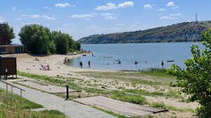 Городской пляж (Volgograd Region, Kalach-on-Don, mikrorayon Zavodskoy), plaj  Kalaç‑na‑Donu'dan