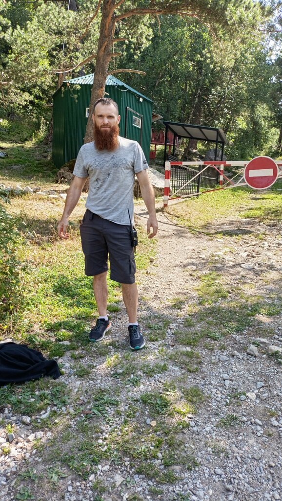 Sınır kapısı Пограничная застава, Kabardino‑Balkarya, foto