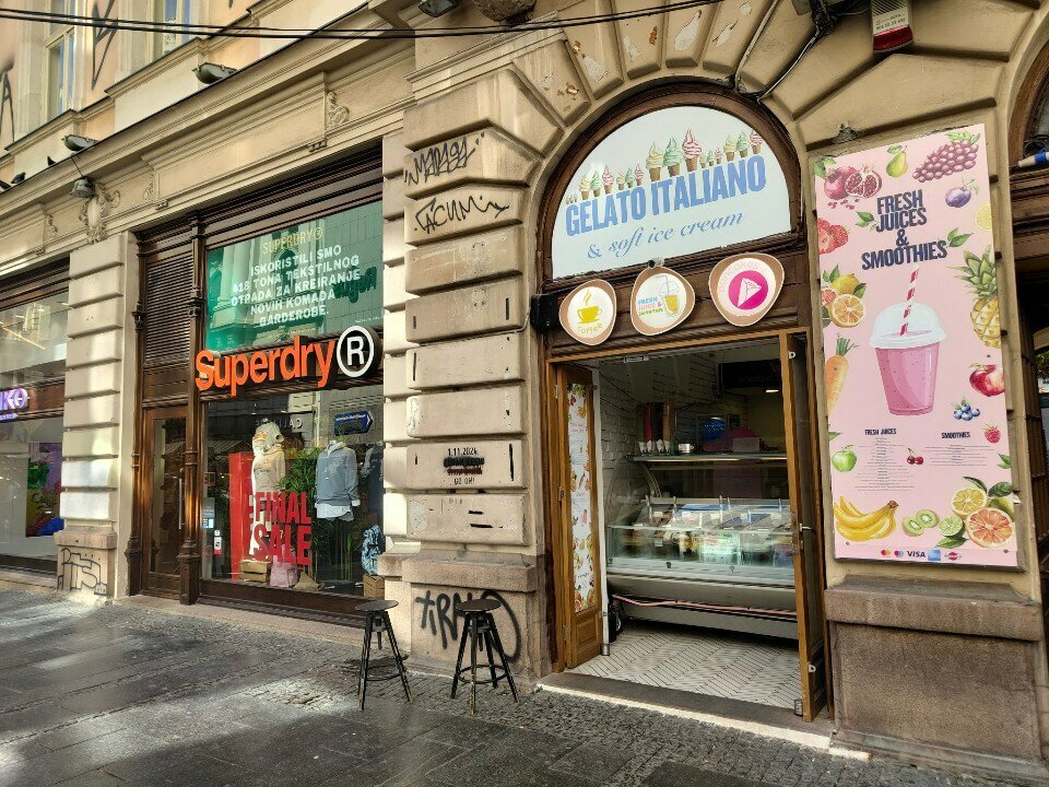 Pasta, şekerleme ve tatlı Wow Ice cream & Juice Bar, Belgrad, foto