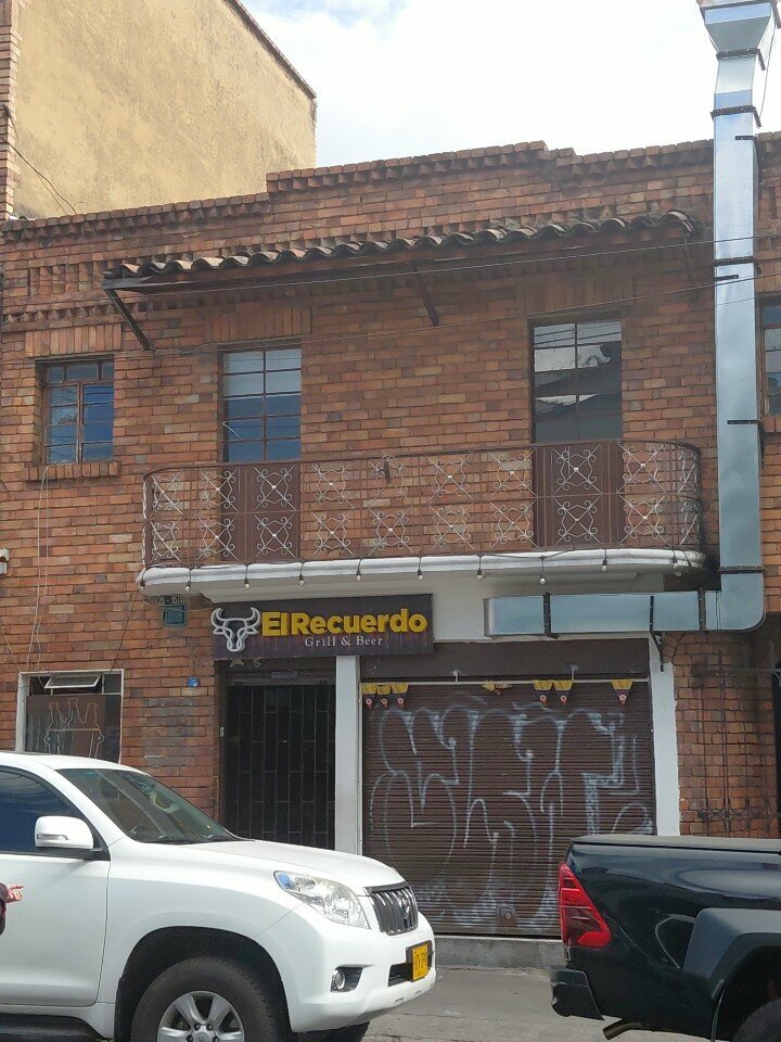 Kafe El recuerdod grill bar, Bogota, foto