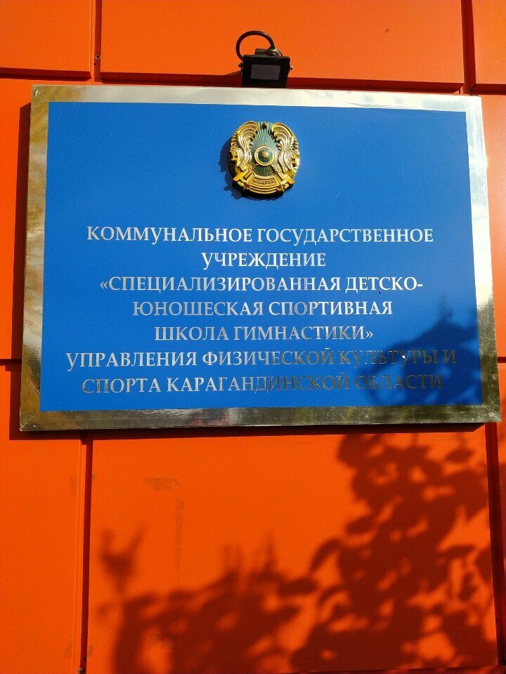 Spor okulları Specialized Children's and Youth Gymnastics Sports School, Karağandı, foto