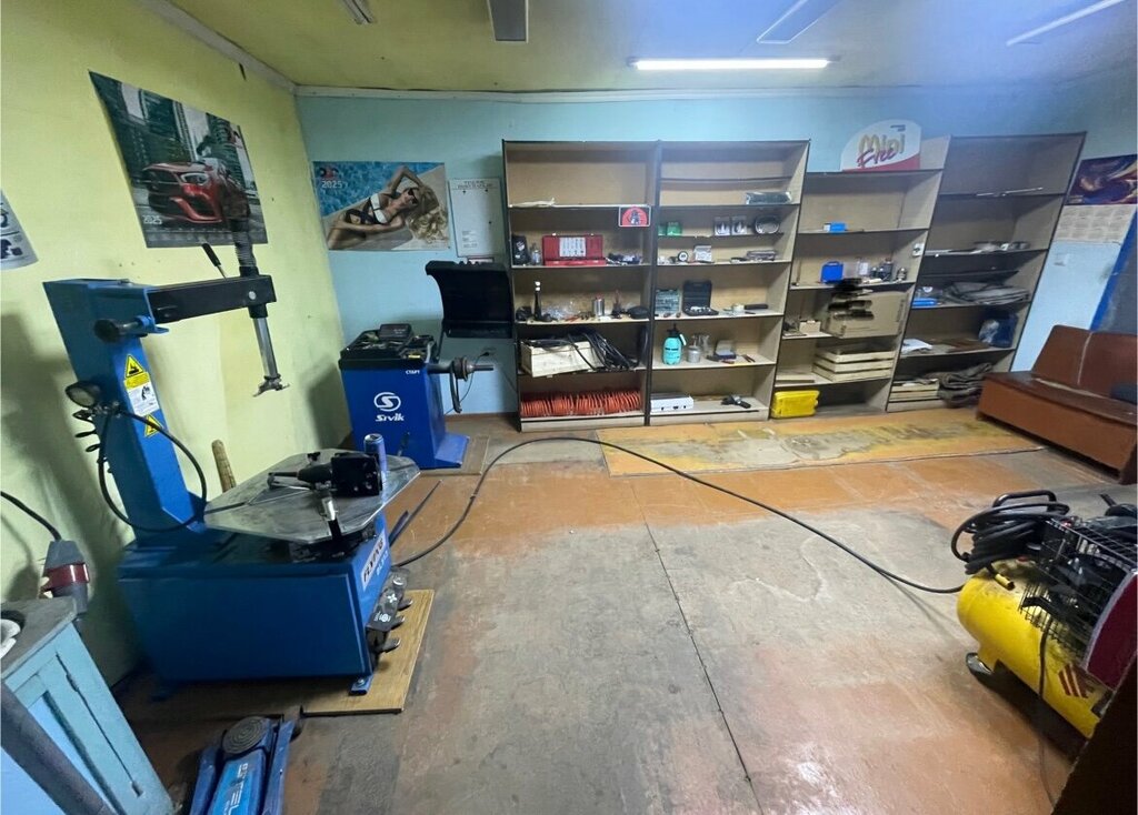 Oto lastik tamiri Шиномонтаж, İrkutskaya oblastı, foto