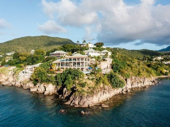 Otel Beautiful 3 Story 8, 000 Sq Ft Oceanside Mansion, Nevis, foto