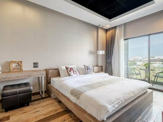 Daireler Moda Condo Nimman 609 - Super Deluxe Mountain View, Chiang Mai, foto