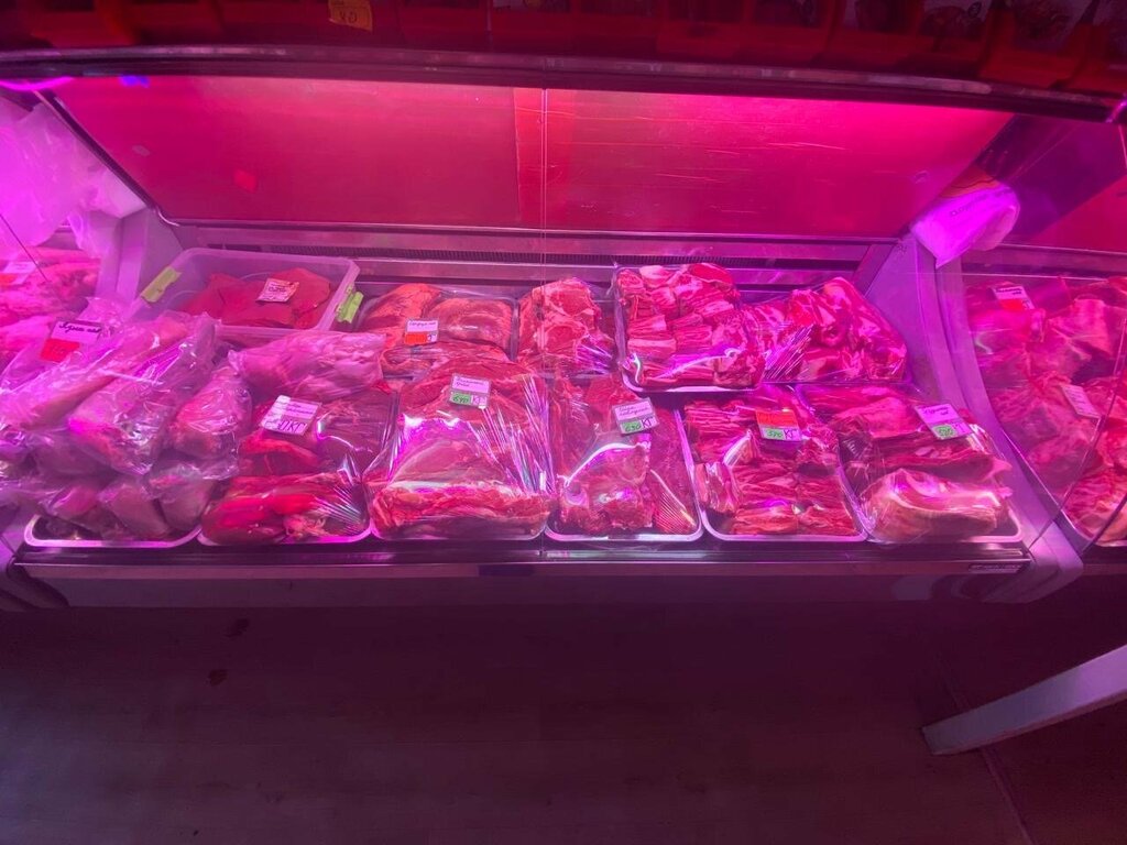 Gıda pazarı Мясной и точка, Dubna, foto