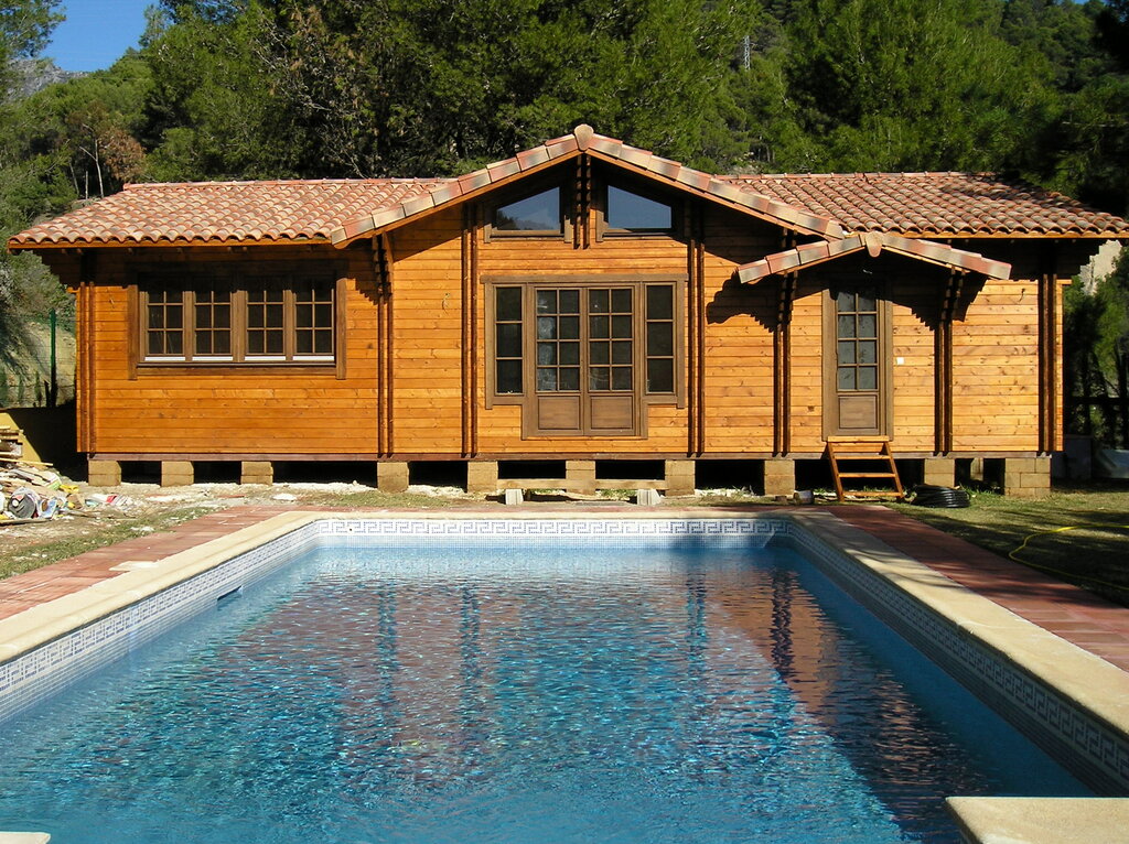 Yazlık ev inşaatı Vayma, Kirov, foto