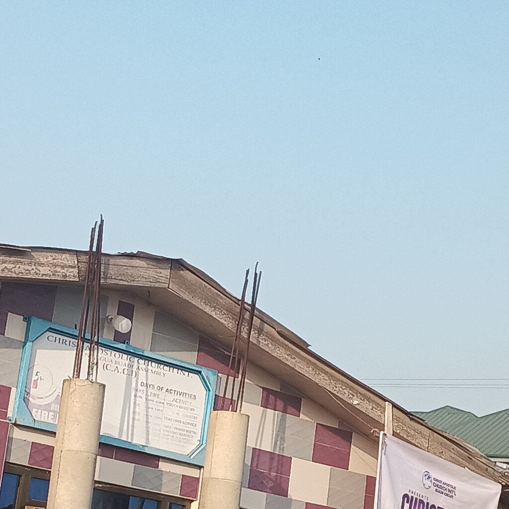 Protestan kilisesi Christ Apostolic Church Int Buade Assembly, Dünya, foto