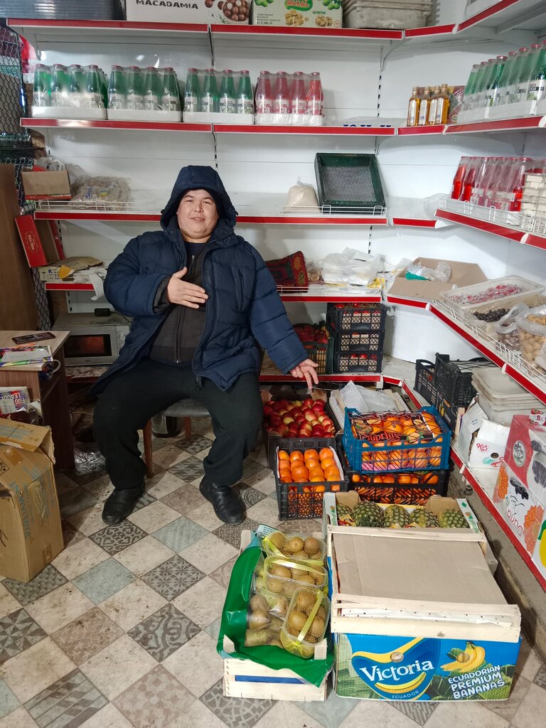 Toptan sebze ve meyve satışı Tabys Wholesale Market, Aktöbe, foto