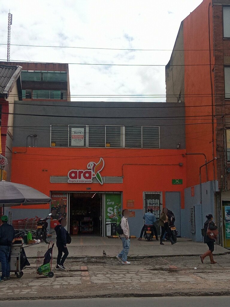 Süpermarket Ara, Bogota, foto