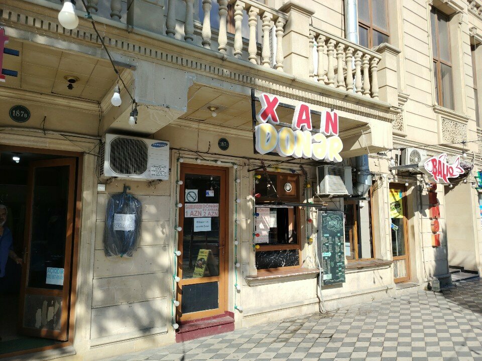 Fast food Xan Dönər, Bakü, foto