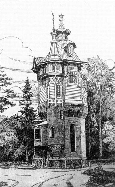 Turistik yerler Водонапорная башня, Pavlovsk, foto