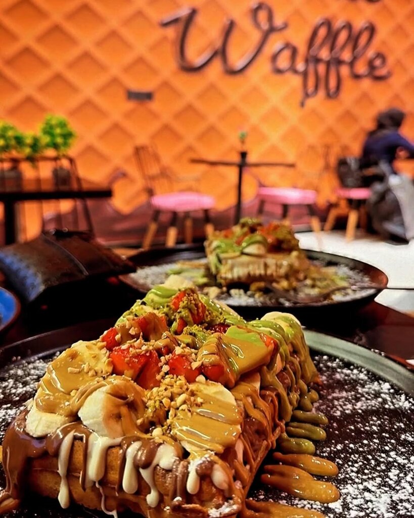 Kafe Peanut Waffle Belgium, İstanbul, foto