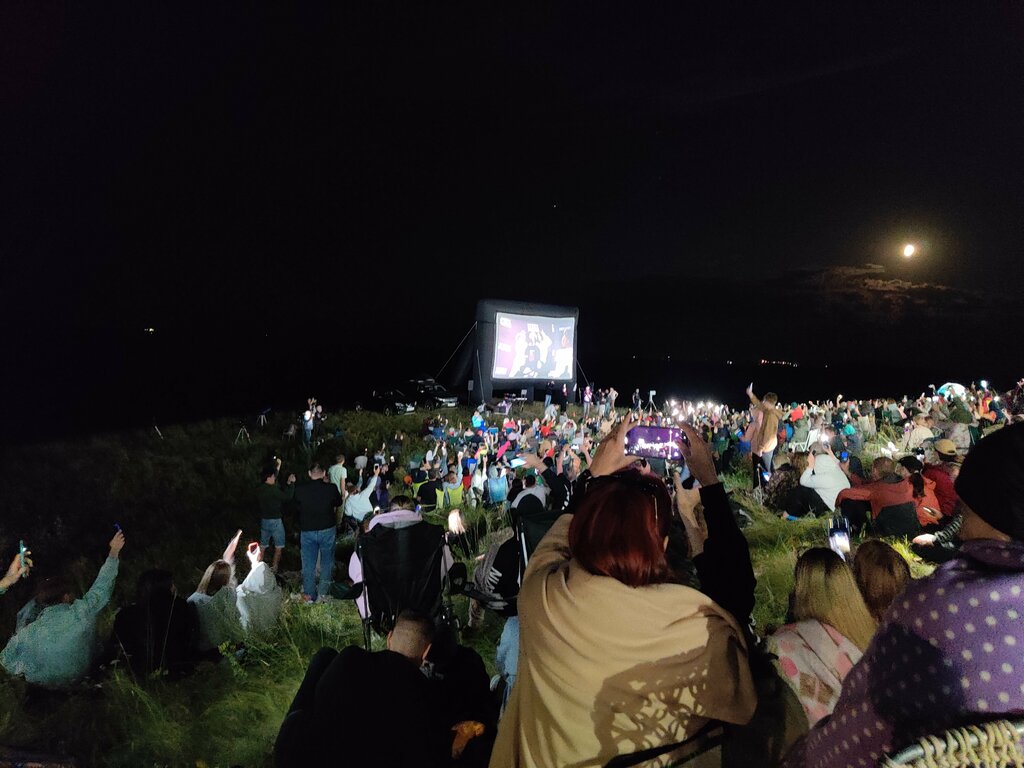 Dağ zirvesi Гора Горюн, Orenburgskaya oblastı, foto