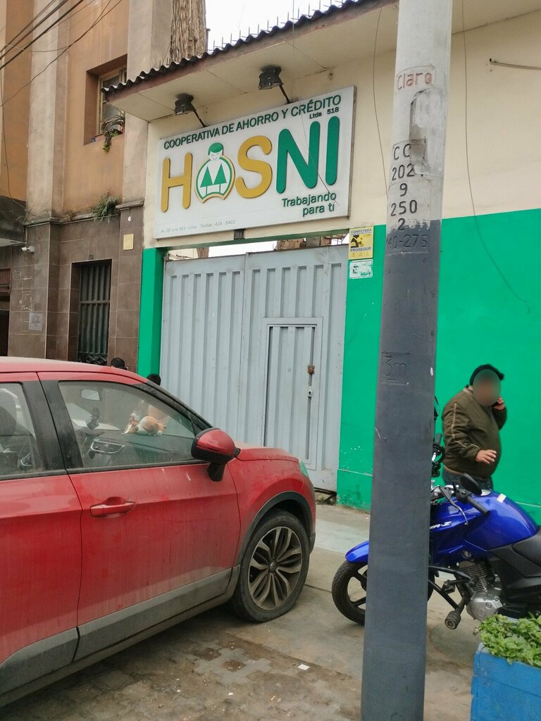 Kredi tüketici kooperatifi Hosni Cooperativa de Ahorro y Crédito, Lima, foto