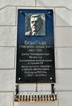 Г.А. Воробьев (Lenin Avenue No:40), anıt levhası, anıt taş  Tomsk'tan