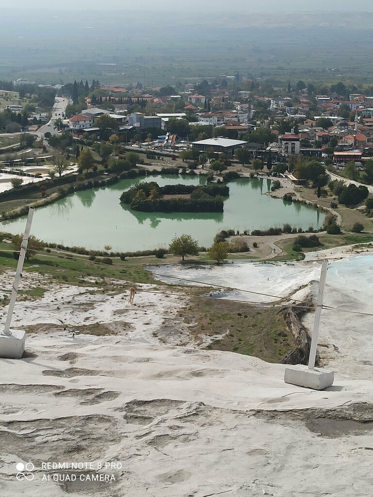 Yüzme havuzları Pamukkale Antique Thermal pools, Denizli, foto