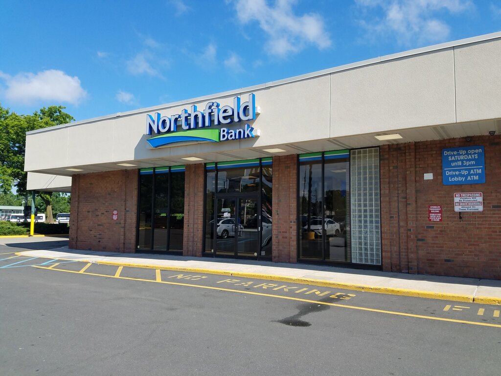 ATM'ler Northfield Bank, New York, foto