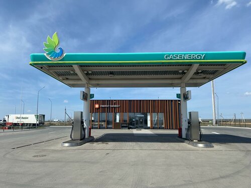 Benzin istasyonu GasEnergy, Aktöbe eyaleti, foto