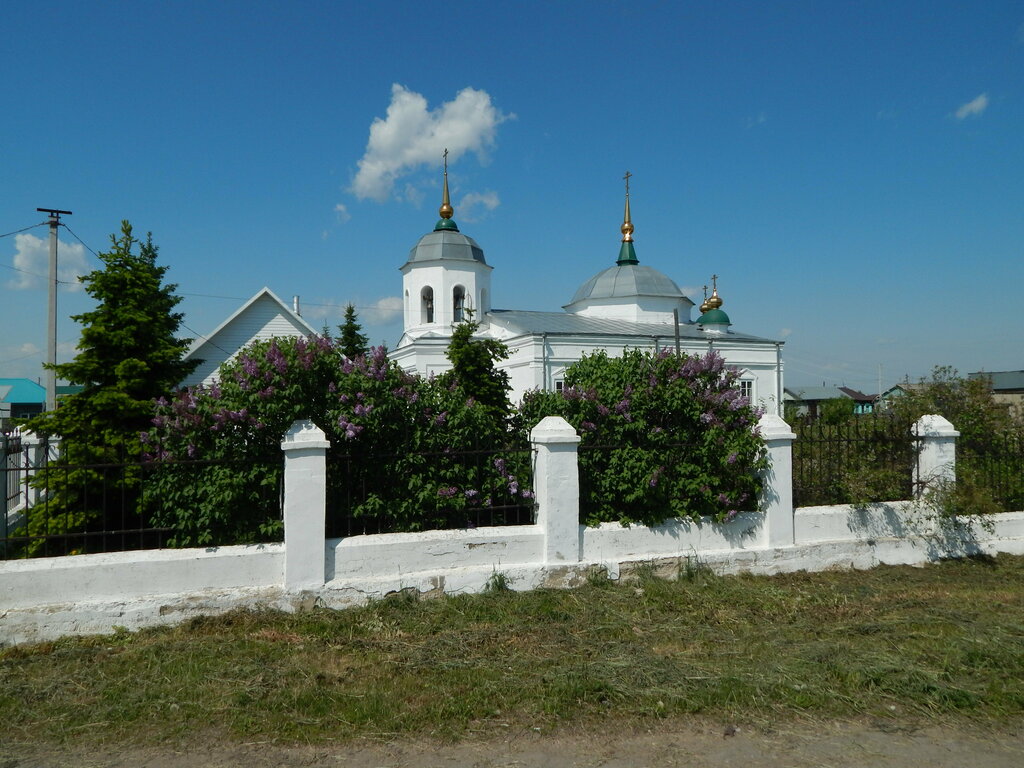 Ortodoks kiliseleri Церковь Троицы Живоначальной, Tümen (Tiumenskaya) oblastı, foto