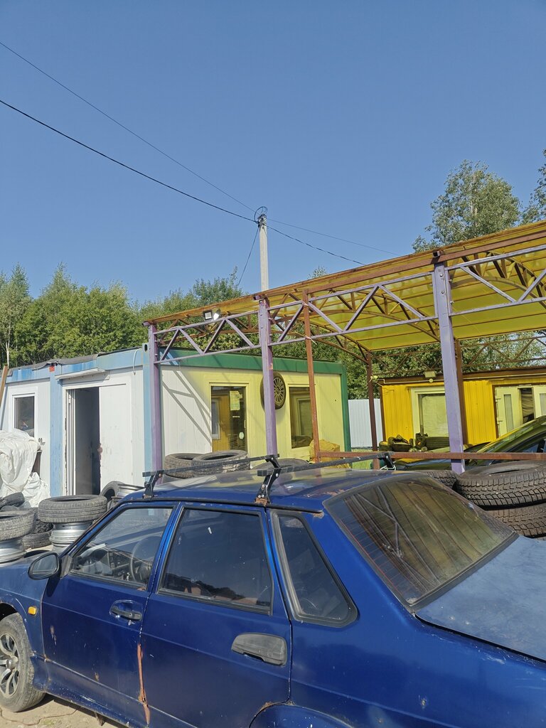 Oto lastik tamiri Шиномонтаж, Tulskaya oblastı, foto