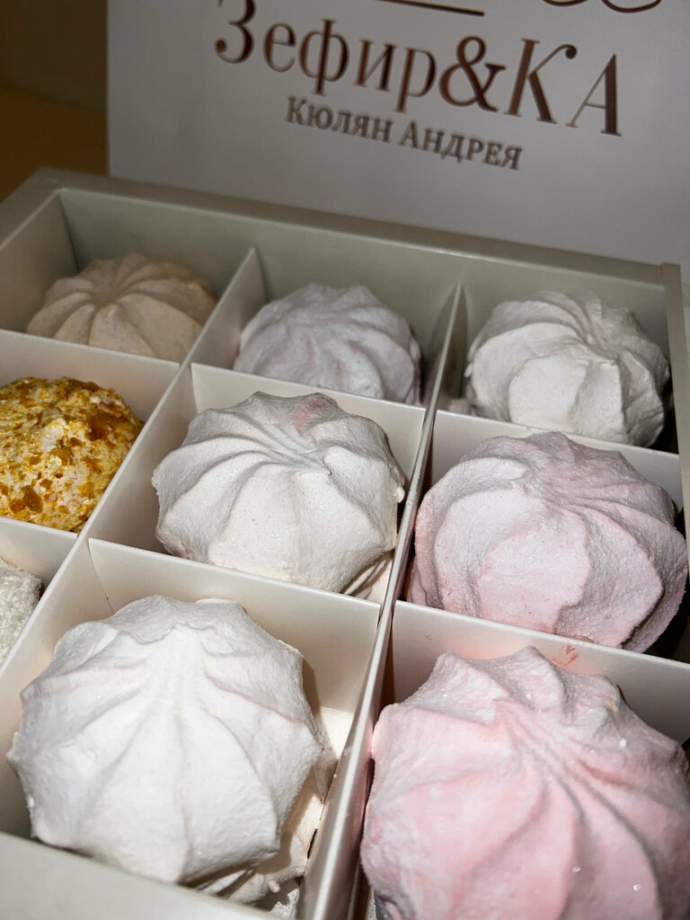 Pasta, şekerleme ve tatlı Зефир&ка, Krasnodar, foto