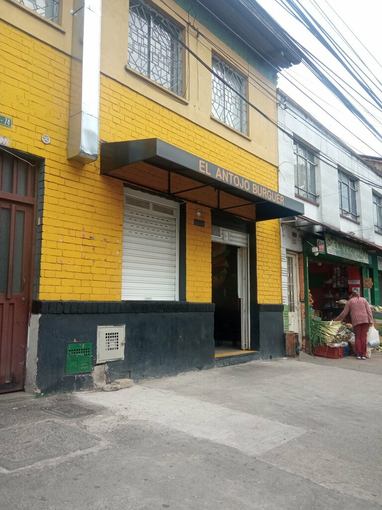 Fast food El Antojo Burguer, Bogota, foto