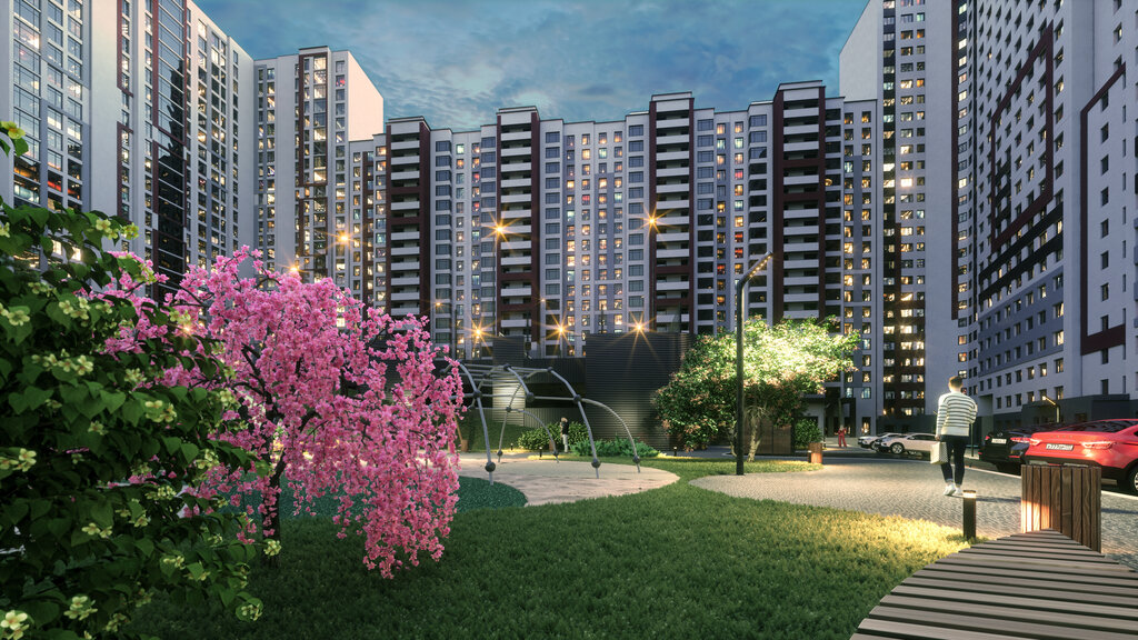 Konut blokları Elementum, Ufa, foto