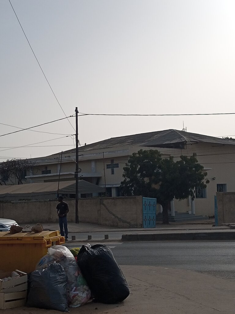 Protestan kilisesi Église Yoff Saint Christophe, Dakar, foto