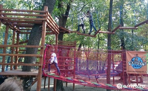 i̇pli oyun park Detsky verevochny park Monkeys Park, Rostov‑na‑Donu, foto