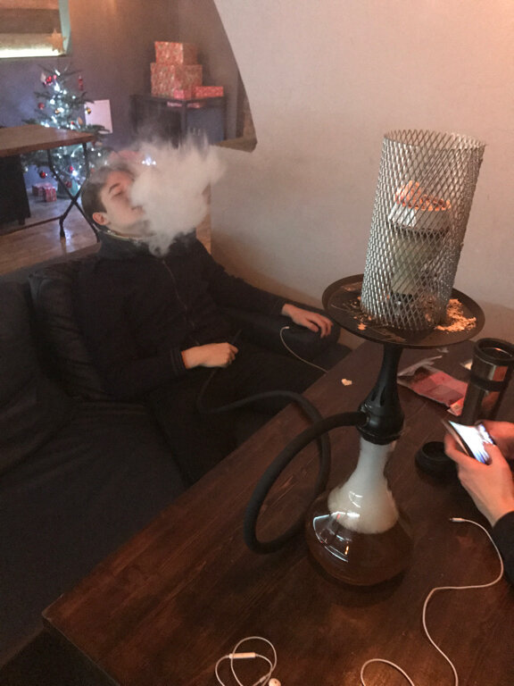 Nargile kafeler Sobko Lounge, Saint‑Petersburg, foto