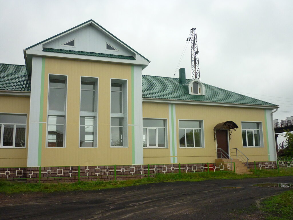 Tren garları Railway station, Krasnoyarski krayı, foto