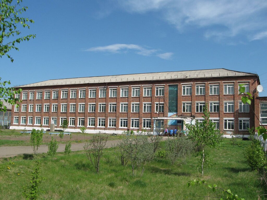 Ortaokul Шумская средняя общеобразовательная школа, İrkutskaya oblastı, foto