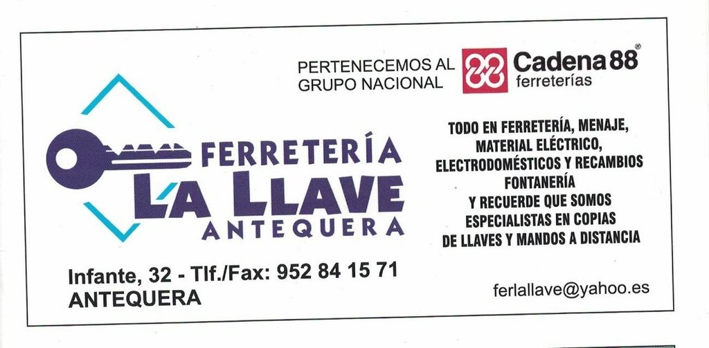 Banyo ve klozet mağazaları Ferretería La Llave, , foto