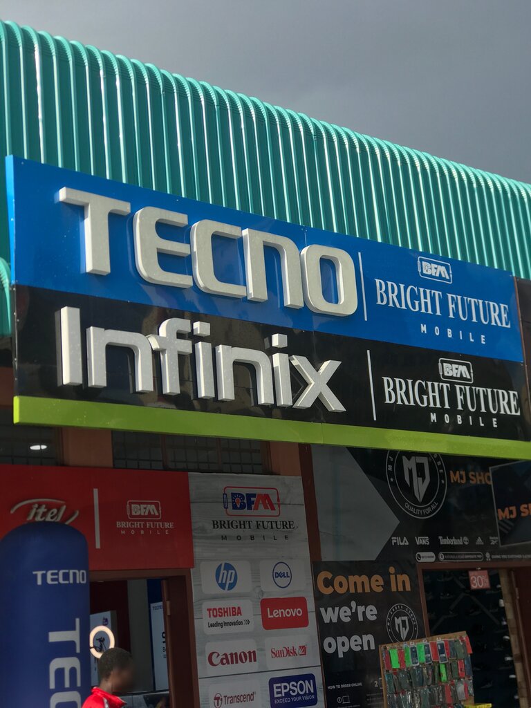 Beyaz eşya mağazaları Infinix Tecno, Lusaka, foto