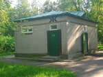 Toilet (St. Petersburg, Pushkin, Aleksandrovskiy park), tuvalet  Puşkin'den