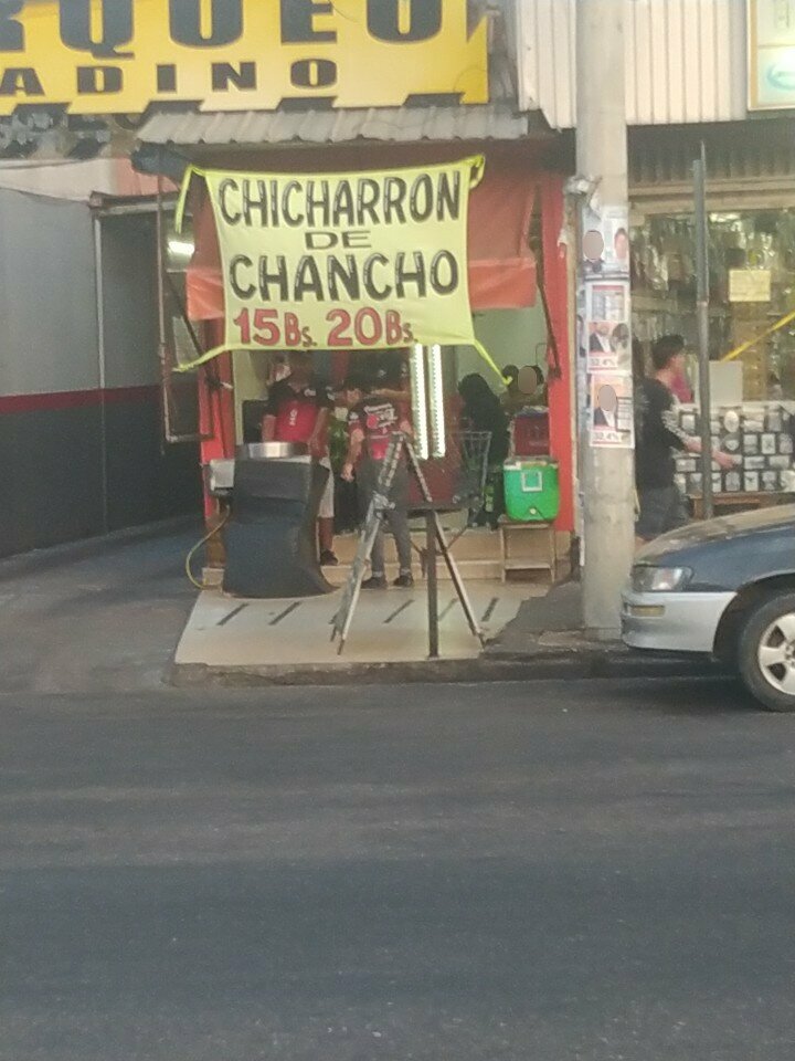 Fast food Pork Chicharron, Santa‑Krus, foto