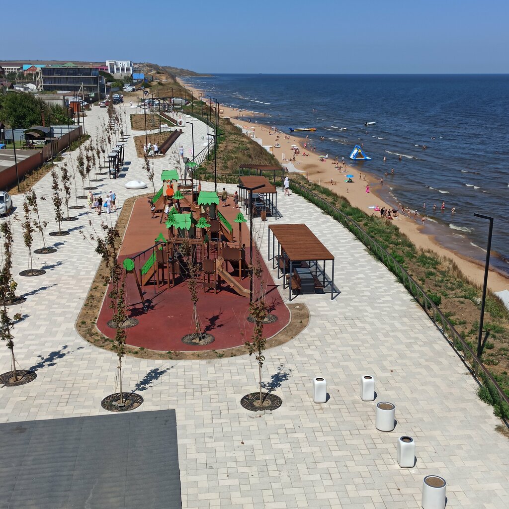 Seyir terası Два Капитана, Krasnodarski krayı, foto