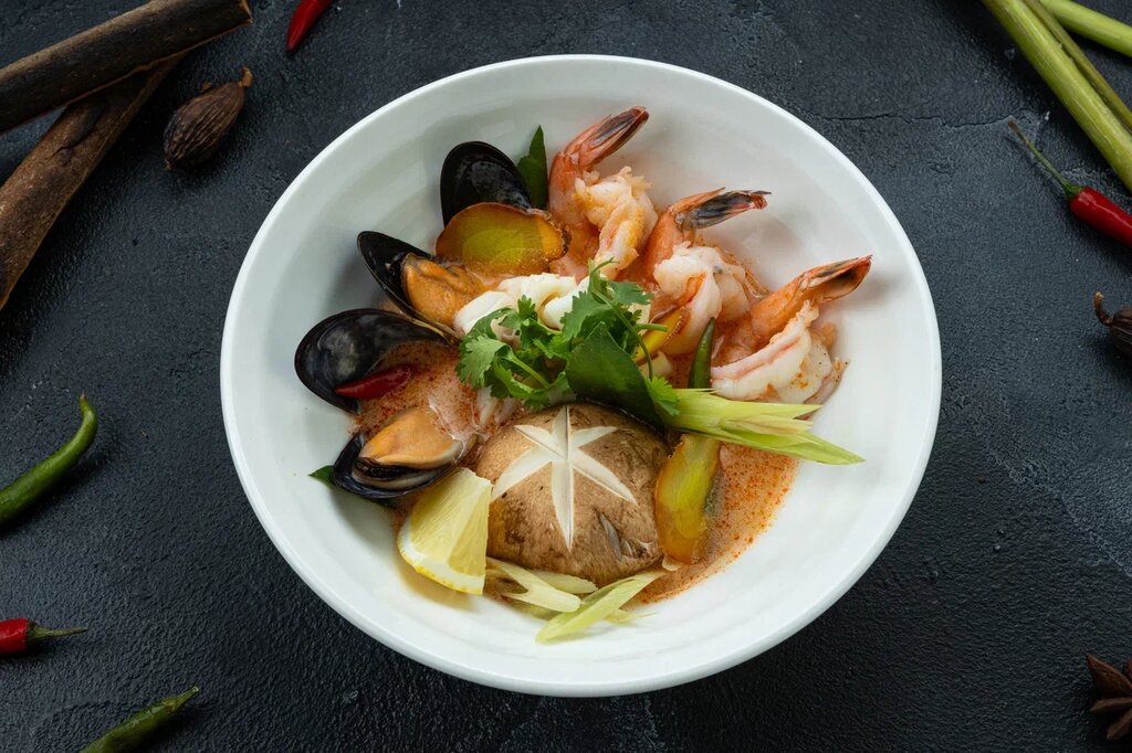Kafe Yum+ Thai Kitchen, Moskova, foto