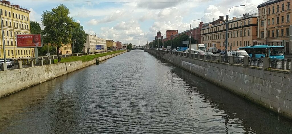 Turistik yerler Ново-Калинкин мост, Saint‑Petersburg, foto