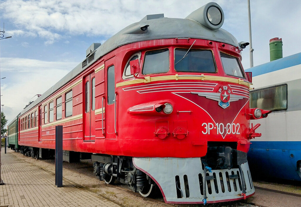Teknoloji anıtı Электропоезд ЭР10-002, Saint‑Petersburg, foto
